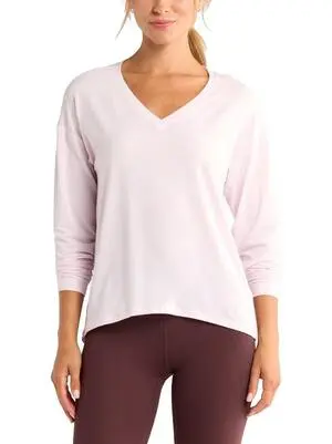 Zella Long Sleeve T-shirt - Pink Ice