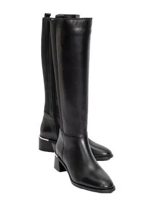 FOREVER & ALWAYS SHOES Rochos Leather Knee High Boots