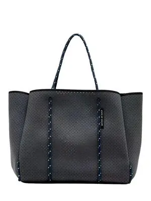 STATE OF ESCAPE Perforated Tote Bag - Blue