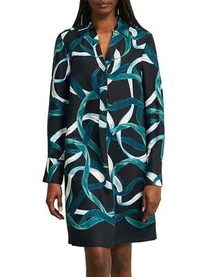 Hobbs London Lina Printed A Line Dress In Chartreuse Ivory - 48% Off |  Editorialist