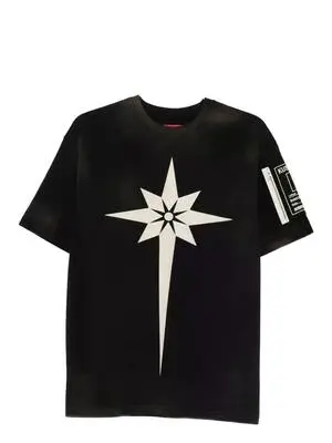 KUSIKOHC Star-print T-shirt - Black