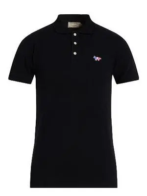 Maison Kitsuné Polo Shirt Size Cotton - Black