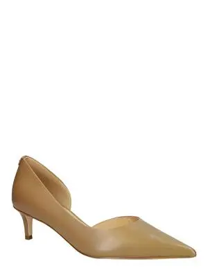 Michael Kors Kitten-heel Pointed-toe Pumps - Brown