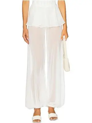 Bardot Lissett Soft Balloon Pant - Ivory