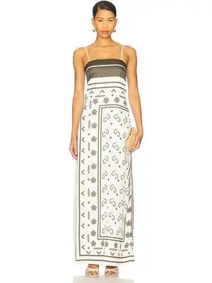 SNDYS Silas Maxi Dress - Boho Print