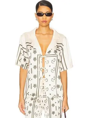 SNDYS Silas Printed Shirt - Boho Print