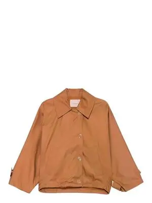 TWINSET Button-fastening Pocket Jacket - Brown