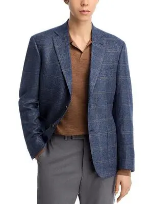 Bloomingdale'S Regular Fit Sport Coat - Light Blue