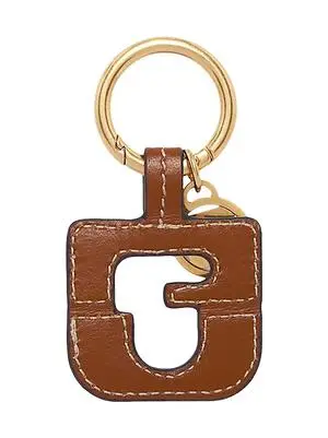 Gerard Darel Gd Logo Bag Charm - Cognac