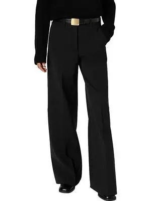 Gerard Darel Clarisse Wide Leg Pants - Black