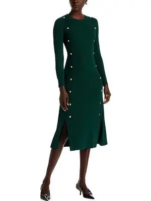 Elie Tahari The Tamara Dress - Deep Forest