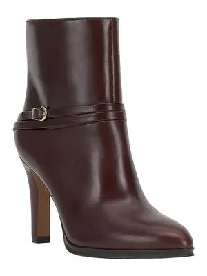 Vince Camuto Sybilla Booties - Dark Brown