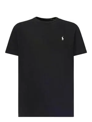Polo Ralph Lauren Logo-embroidered T-sshirt - Black