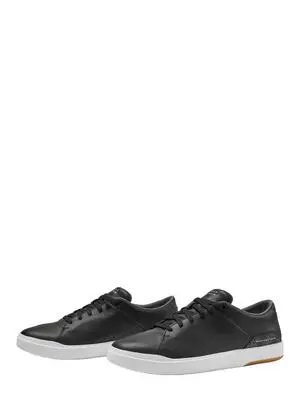 Travis Mathew The Modern Cup Leather Sneakers - Black
