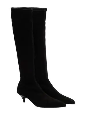 A.emery Oscar 60 Suede Knee-high Boots - Black