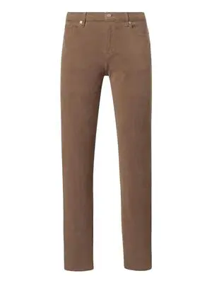 FRAME L'homme Slim Mid-rise Slim Pants - Brown