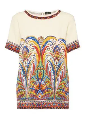 Etro Printed Viscose Top - Multicoloured