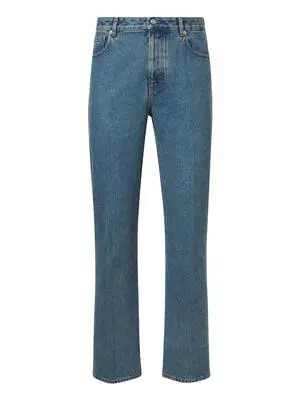 Valentino Garavani Mid-rise Straight Jeans - Blue