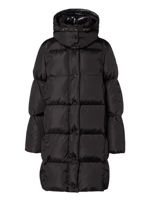 Moncler Hooded Down Coat - Black