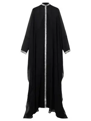 TALLER MARMO Parthenon Swarovski Crystal-embellished Gown - Black