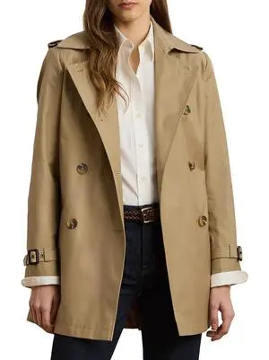 Ralph Lauren Ainsworth Double-breasted Trench Jacket - Sand