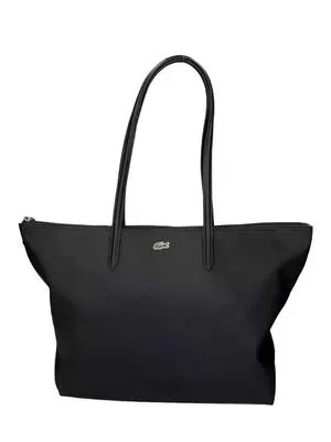 Lacoste Zip-top Tote Bag - Black