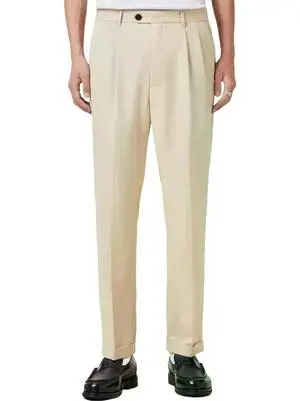 ALLSAINTS Tallis Pleated Trousers - Neutrals