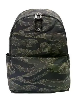DIESEL® Patterned Backpack - Green