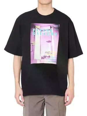 Kolor The Flying Saucers Graphic T-shirt - Black