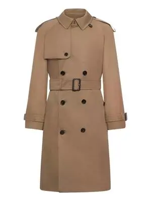 Burberry Double-breasted Trench Coat - Brown