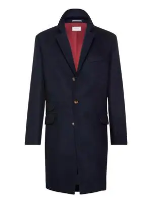 Brunello Cucinelli Tailored Coat - Blue