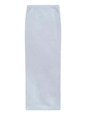 Eterne Emma Ribbed Maxi Skirt - Blue