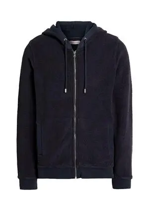 Orlebar Brown Mathers Cotton-terry Zip-up Hoodie - Midnight Blue