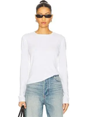 Free People We The Free Nova Tee Long Sleeve - Ivory