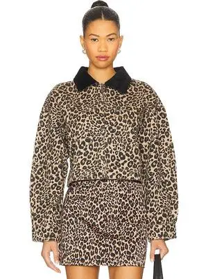 Sanctuary Cropped Barn Jacket - Meow
