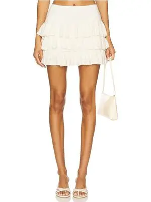 Show Me Your Mumu Marley Skort - Cream Pointelle