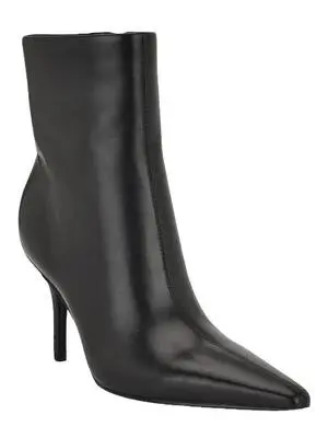 Nine West Pointed Toe Stiletto Bootie - Black