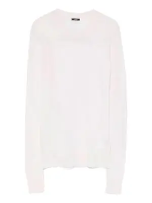 JOSEPH Cashmere Crew-neck Sweater - Pink