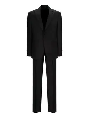 LARDINI Single-button Suit - Black