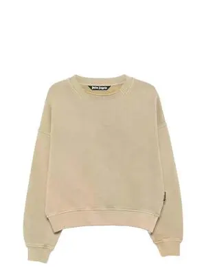 Palm Angels Crew-neck Sweatshirt - Green