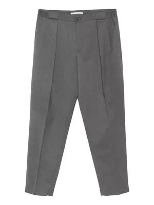 BRIGLIA 1949 Pleated Front Trousers Grey