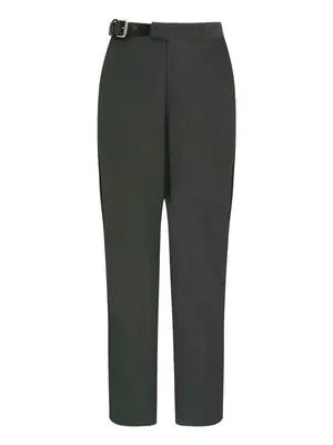 UMA | RAQUEL BLAY Belted Trousers - Green