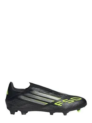 Adidas F50 League Laceless Fg/mg Electric Stealth Pack - Core Black/iron Metallic/lucid Lemon