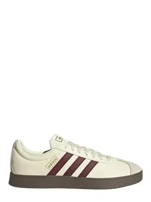 Adidas Vl Court Classic Sneakers - Shadow Red/gold Metallic
