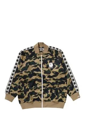 A BATHING APE 1st Camo Relaxed Fit Track Jacket - Yellow