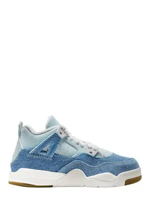 JORDAN Jordan 4 Retro TEX Denim Sneakers Sail/gum Light Brown/worn Blue