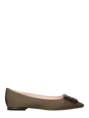 ROGER VIVIER Roger Vivier Faille Gommettine Ballet Flats
