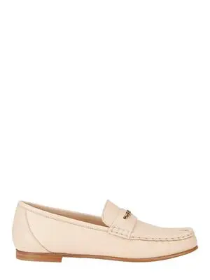 Chloé Calfskin Loafers - Beige