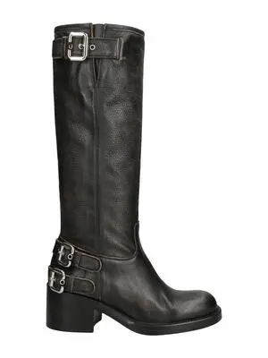 Chloé Dakota Buckled Leather Boots - Black