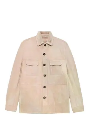 RIFUGIO Button-fastening Flap-pocket Jacket - Neutrals
